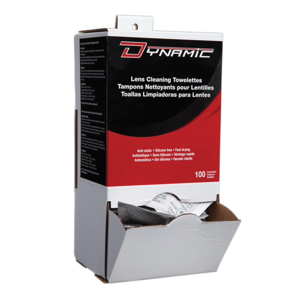Dynamic Fast Drying Silicone-Free Lens Cleaning Wipes | Lawlor Safety