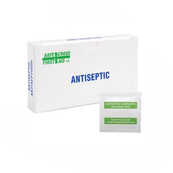 Antiseptic Alcohol Swabs - 20/Box | Lawlor Safety